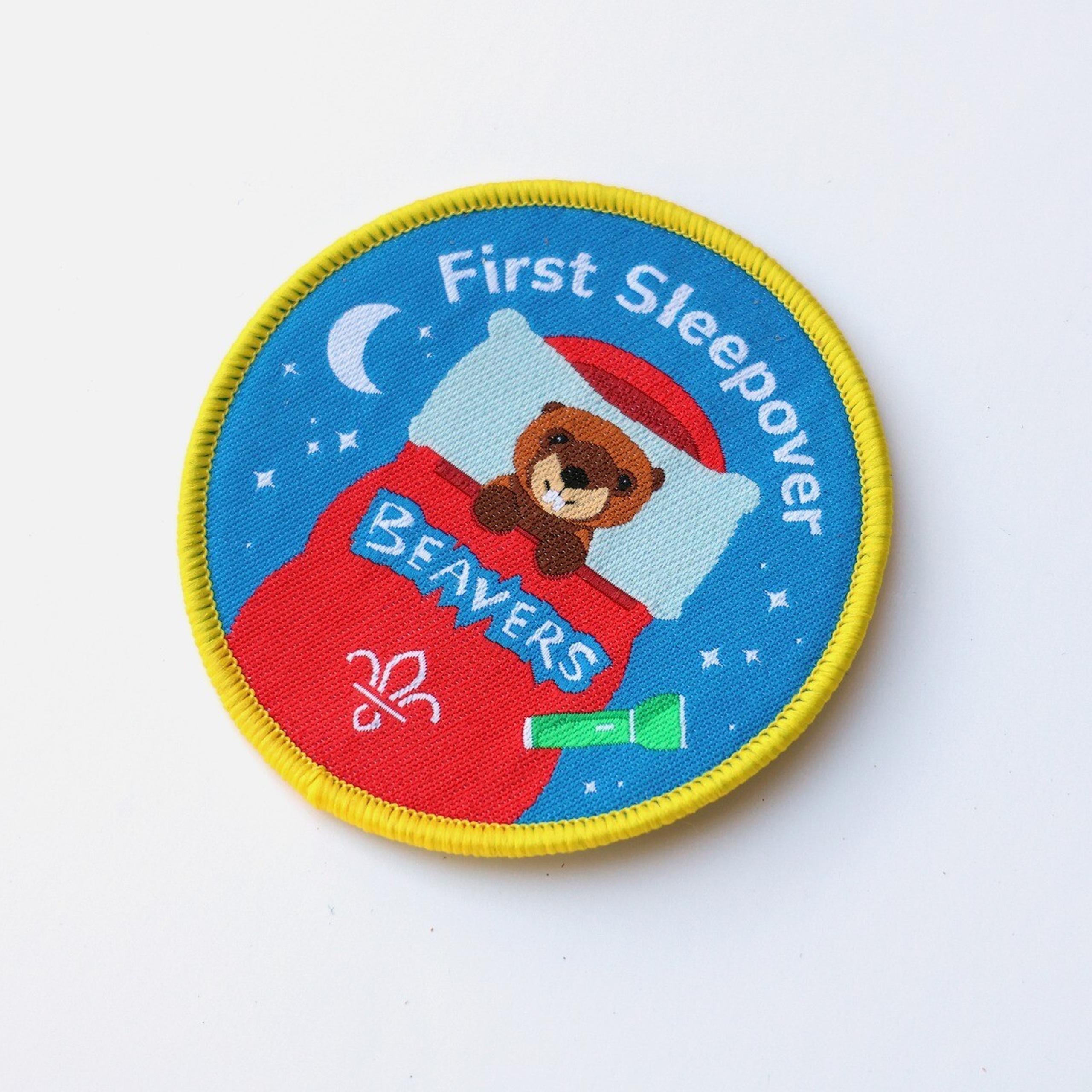 Beaver First Sleepover Badge | Beaver Scouts | Scouts Store