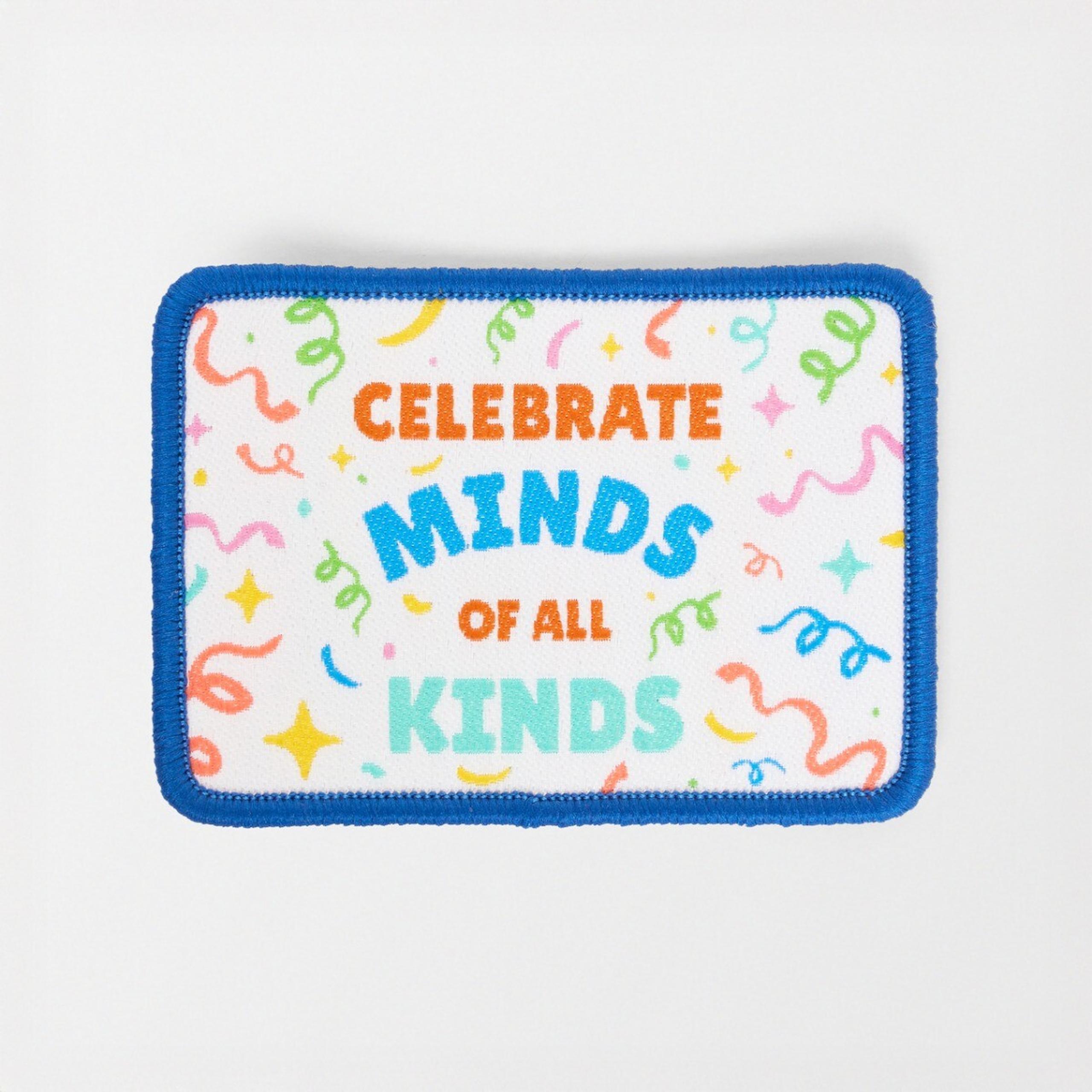 Celebrate Minds of all Kinds Blanket Badge
