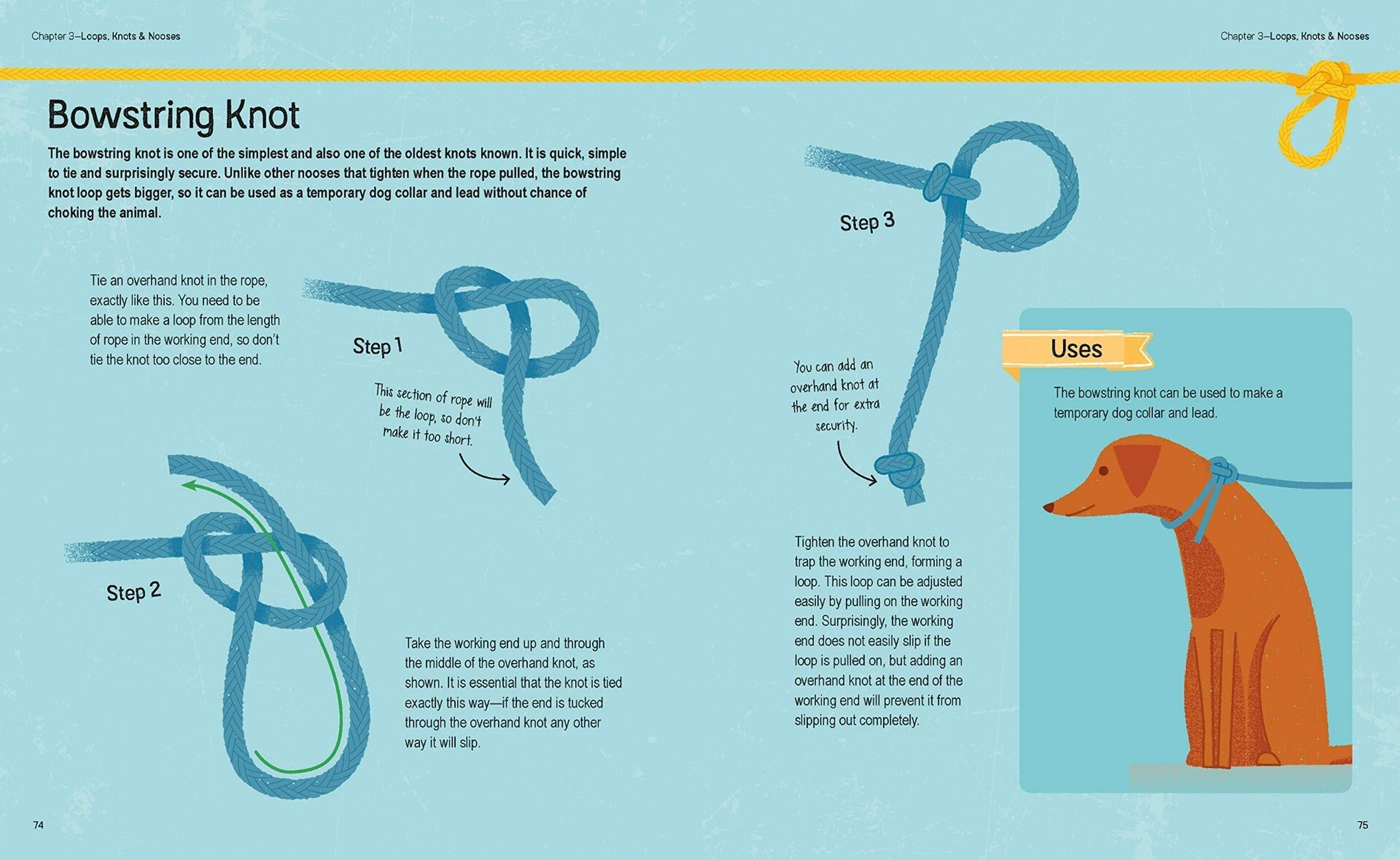 The Knots Handbook: Over 45 Easy-to-Learn, Practical Knots