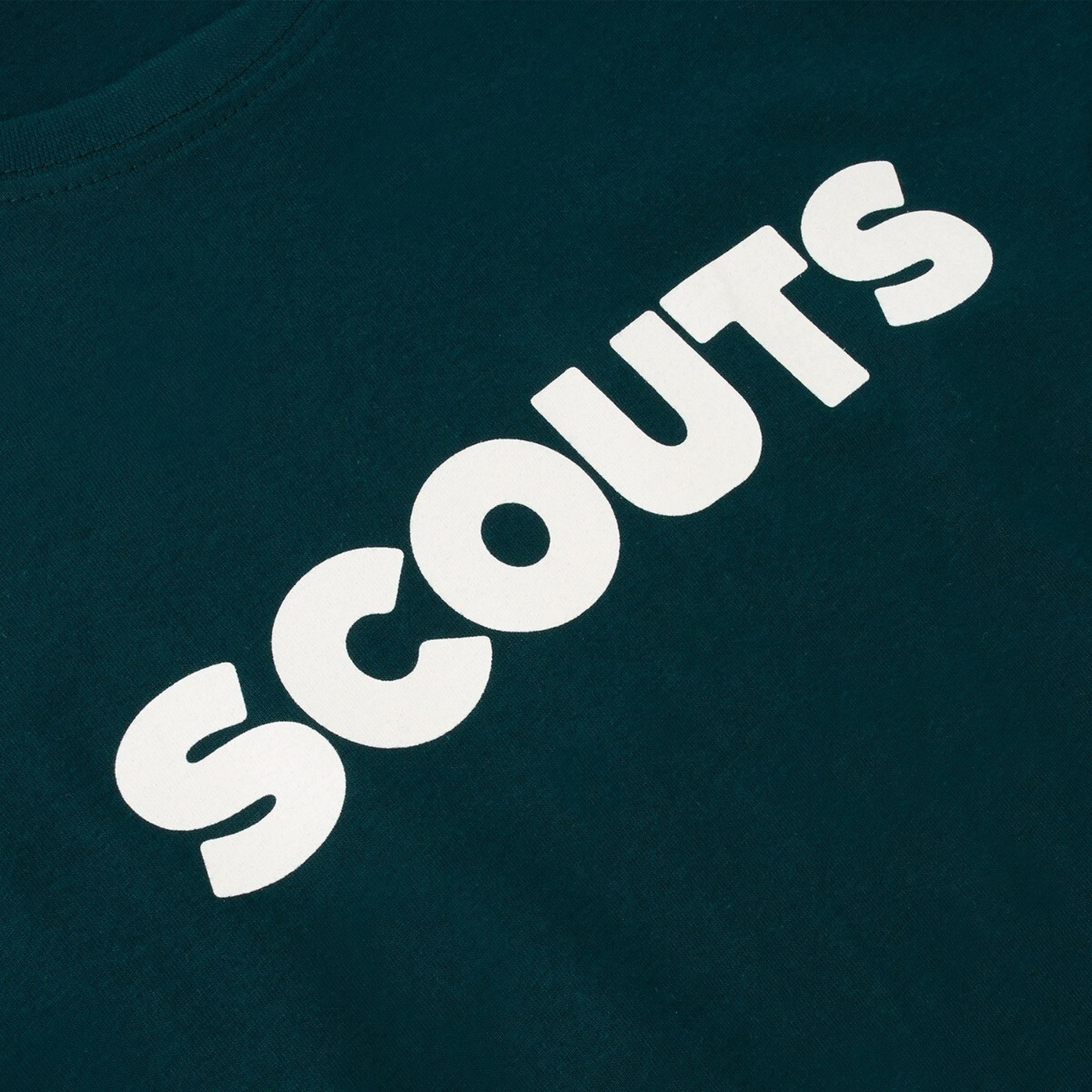 Scouts Section 100% Cotton Adult T-Shirt Petrol Blue S - 2XL