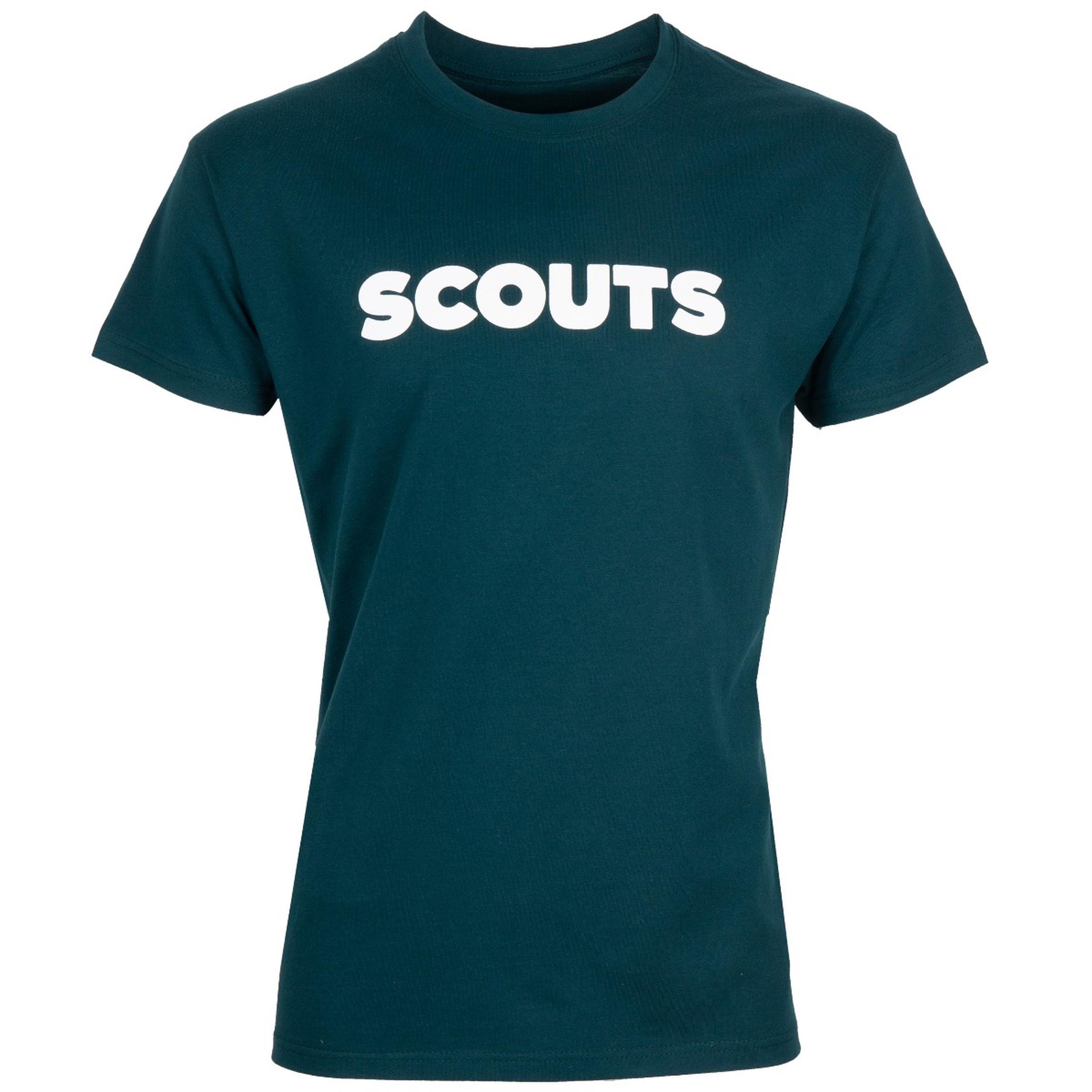 Scouts Section 100% Cotton Adult T-Shirt Petrol Blue S - 2XL Scouts ...