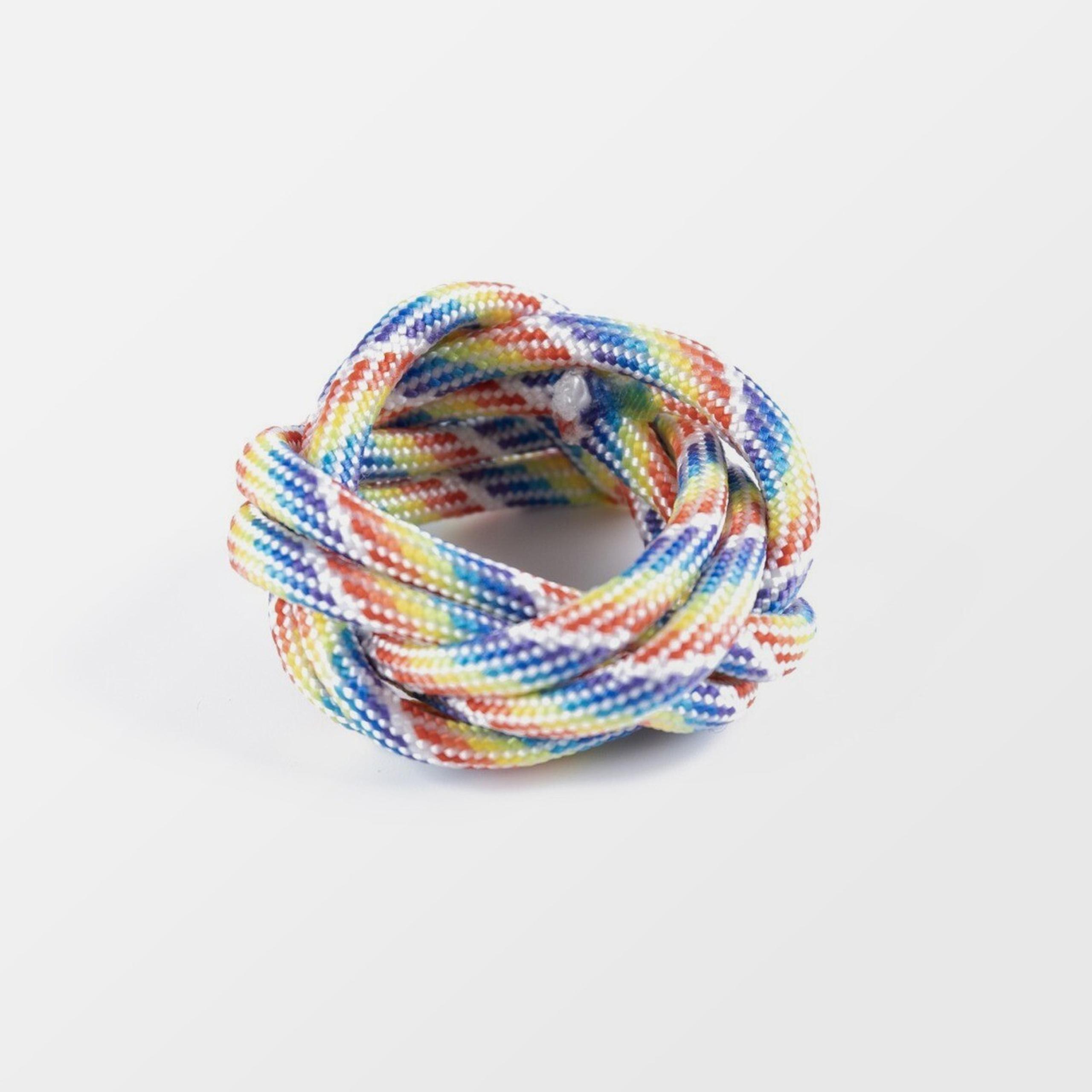 DIY Rainbow Paracord Woggle | Scout Pride