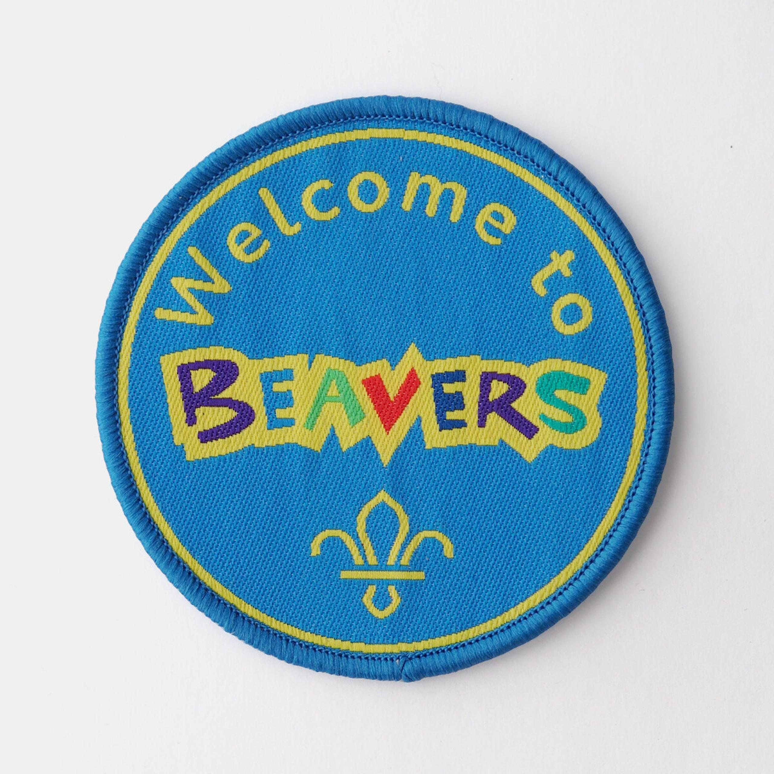 Beaver Scouts Welcome Blanket Badge