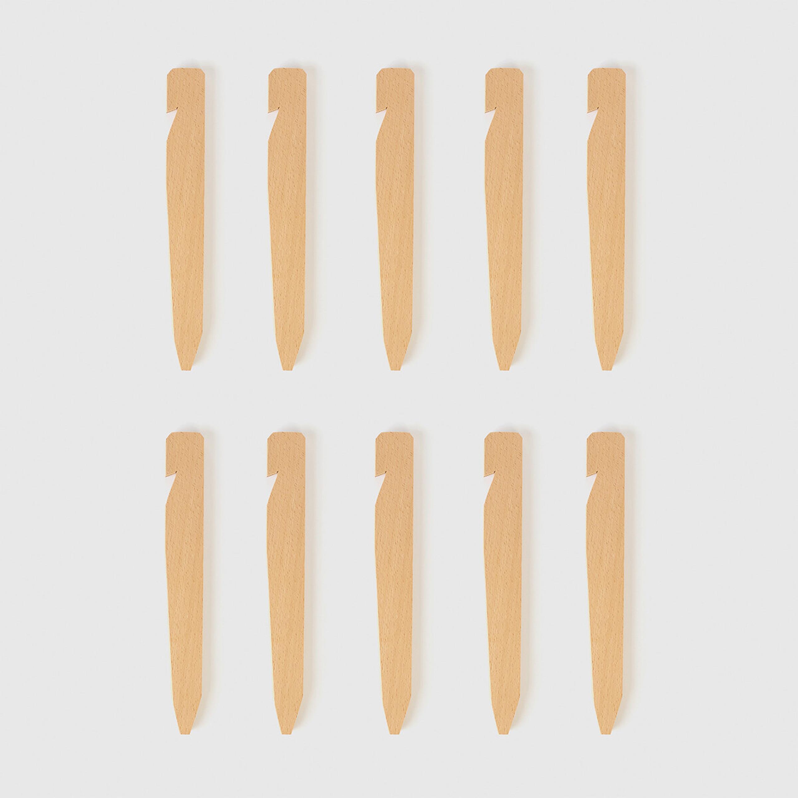 Premium Wooden Tent Pegs 15" / 38cm - Pk of 10 | Camping Accessories