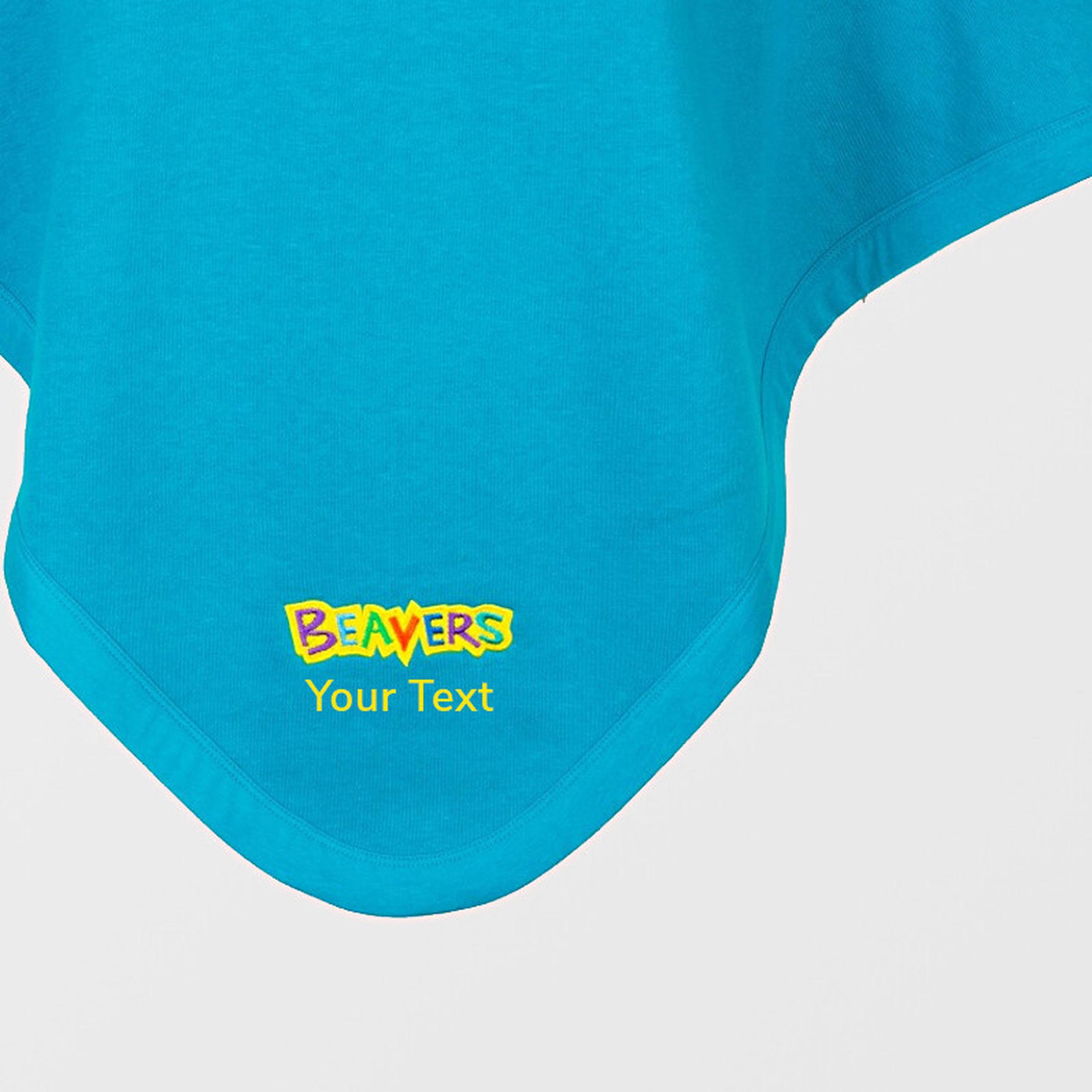 Personalised Beaver Scouts Poncho| Beavers Group Clothing