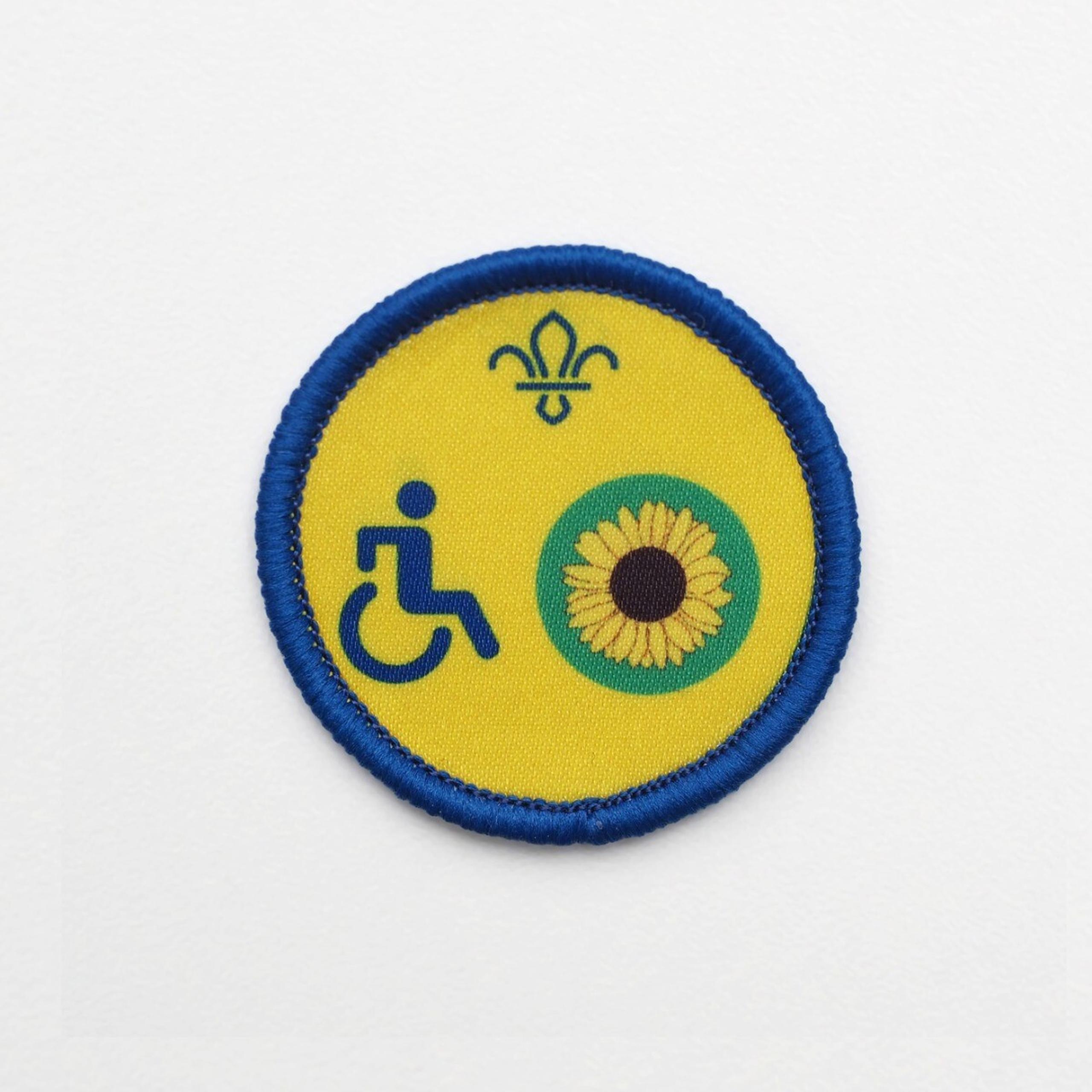 Beavers Disability Awareness Activity Badge (Sunflower) | Beaver Scouts ...