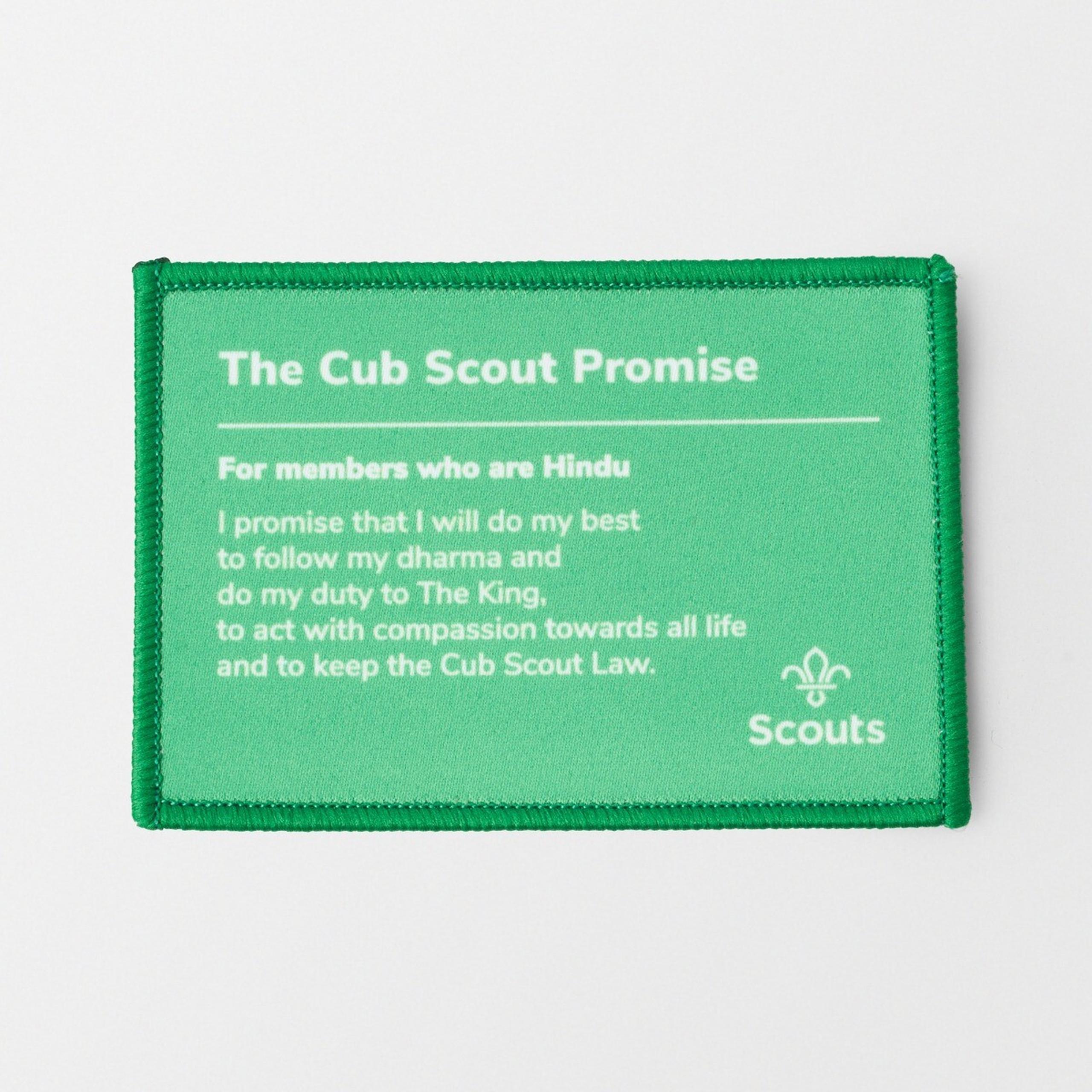 Cub Scouts Promise Badge - Hindu | Scout Store