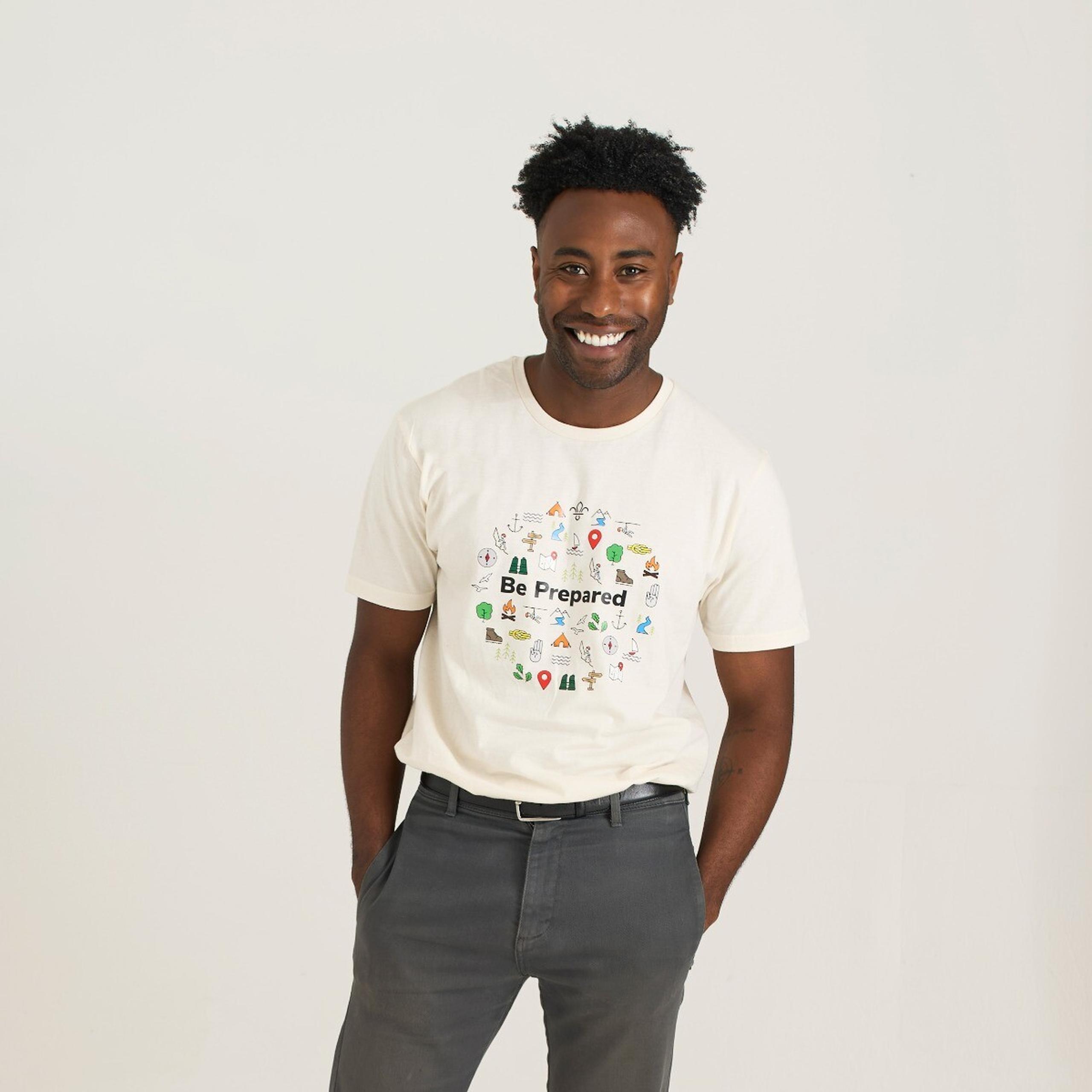 Scouts T-Shirt | Be Prepared | Activity Icons