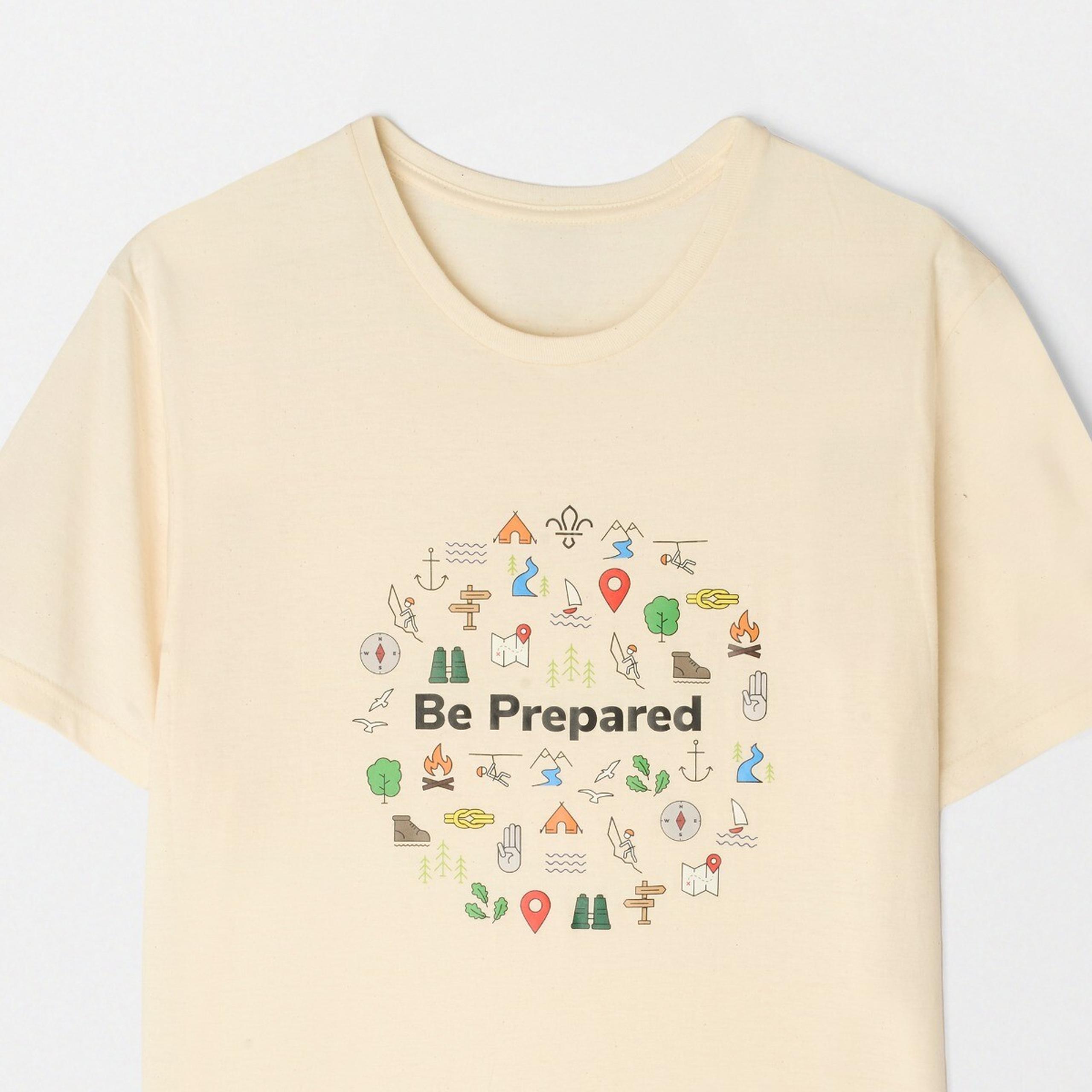 Scouts T-Shirt | Be Prepared | Activity Icons