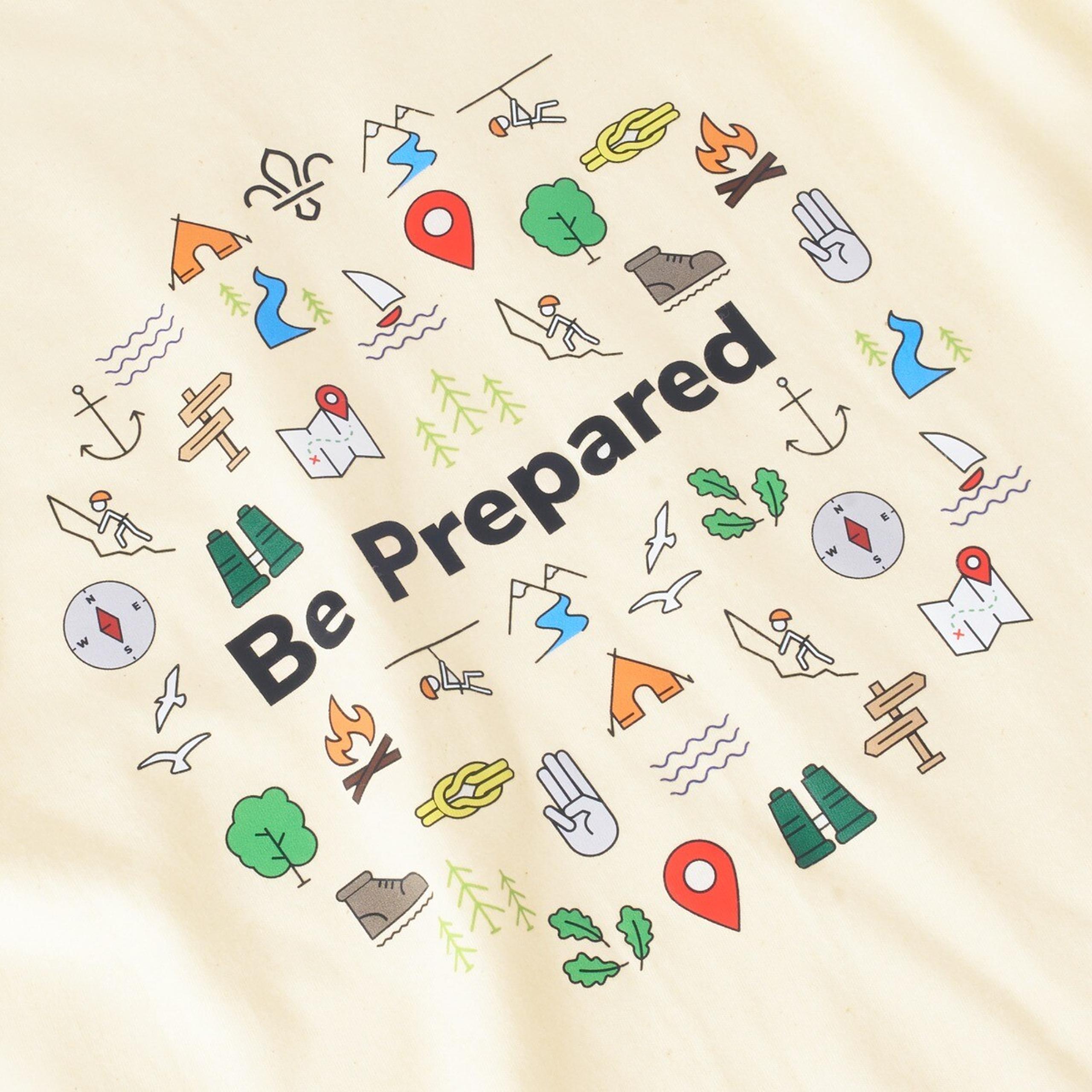 Scouts T-Shirt | Be Prepared | Activity Icons