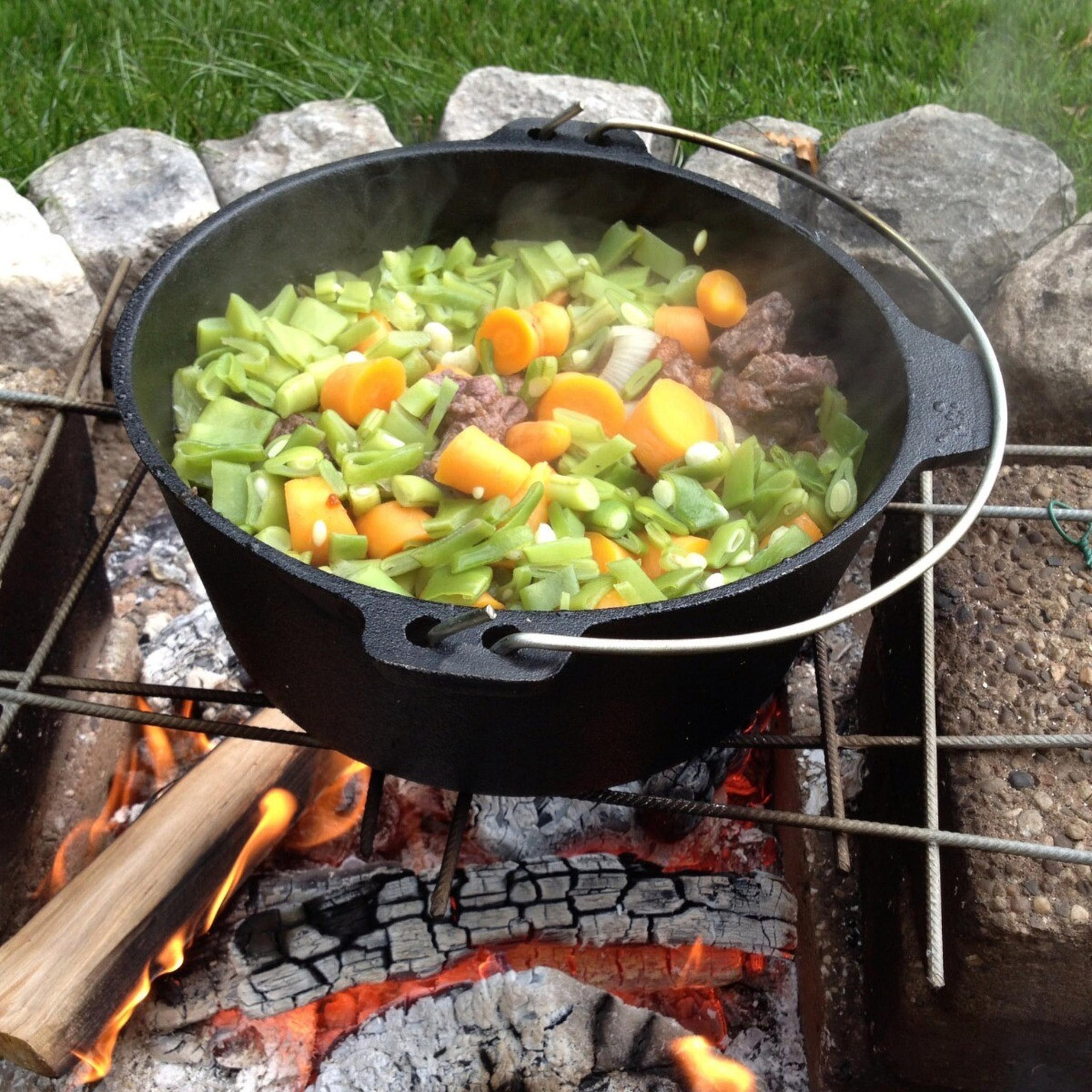 Cast Iron Fire Cooking Pot / Dutch Oven | Scout Store