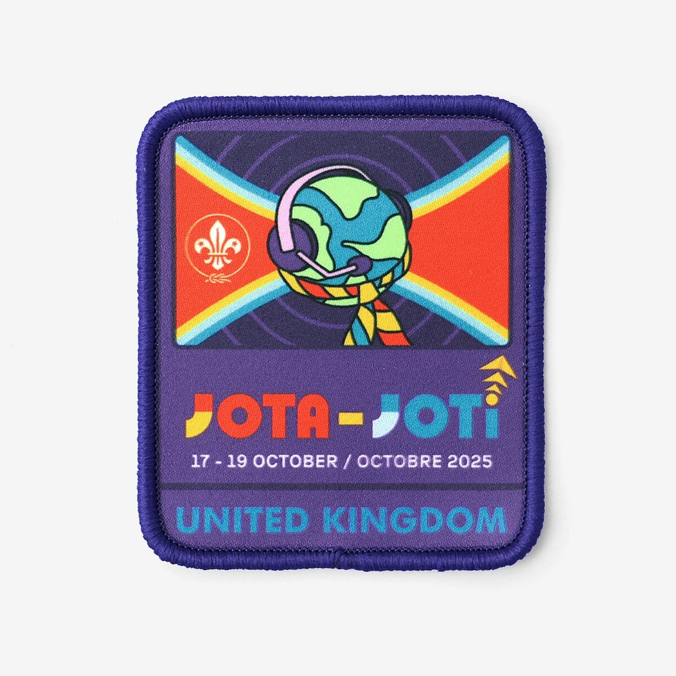 Scouts JOTA-JOTI Blanket Badge 2025 United Kingdom
