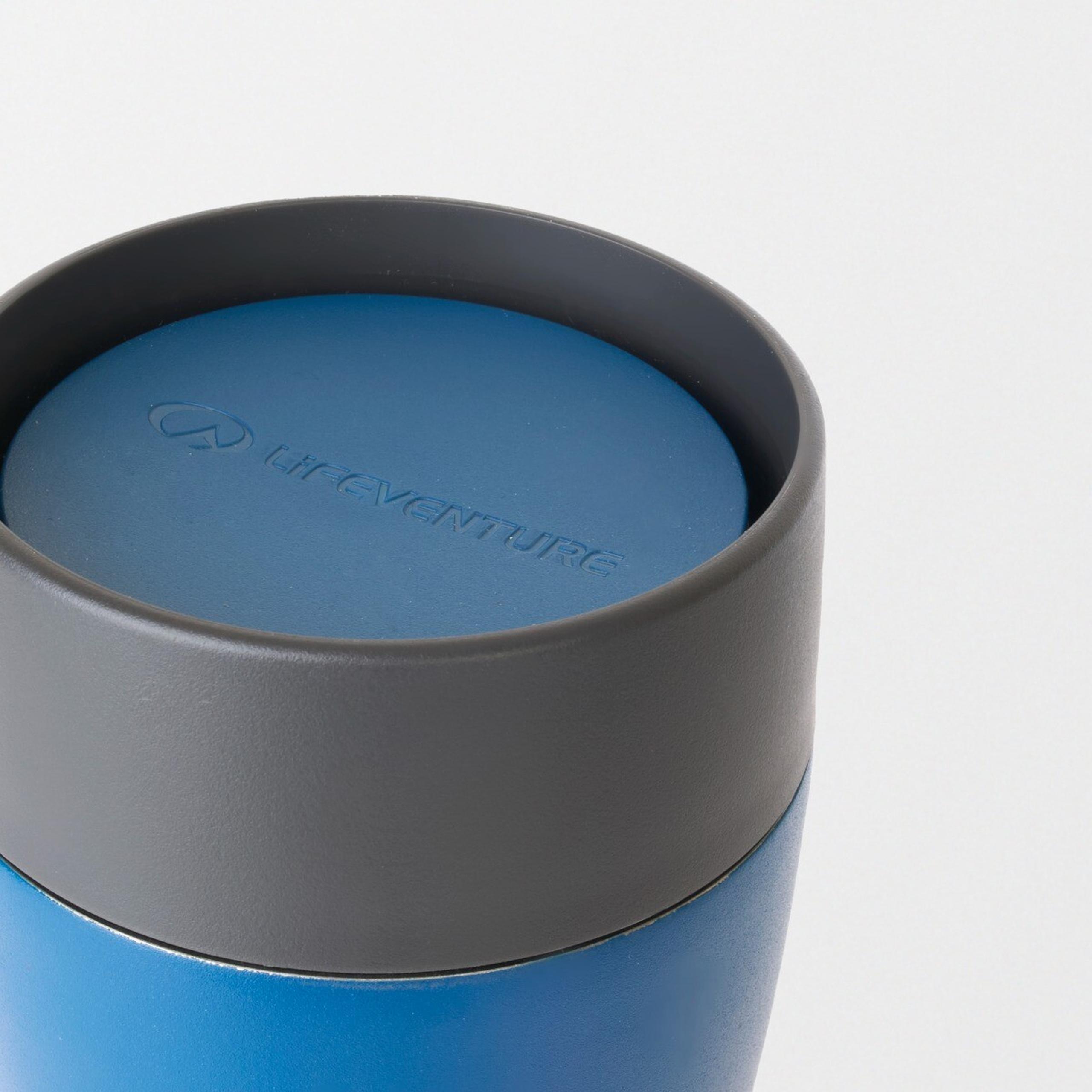 Lifeventure One Touch Thermal Mug - Cobalt Blue | Scout Store