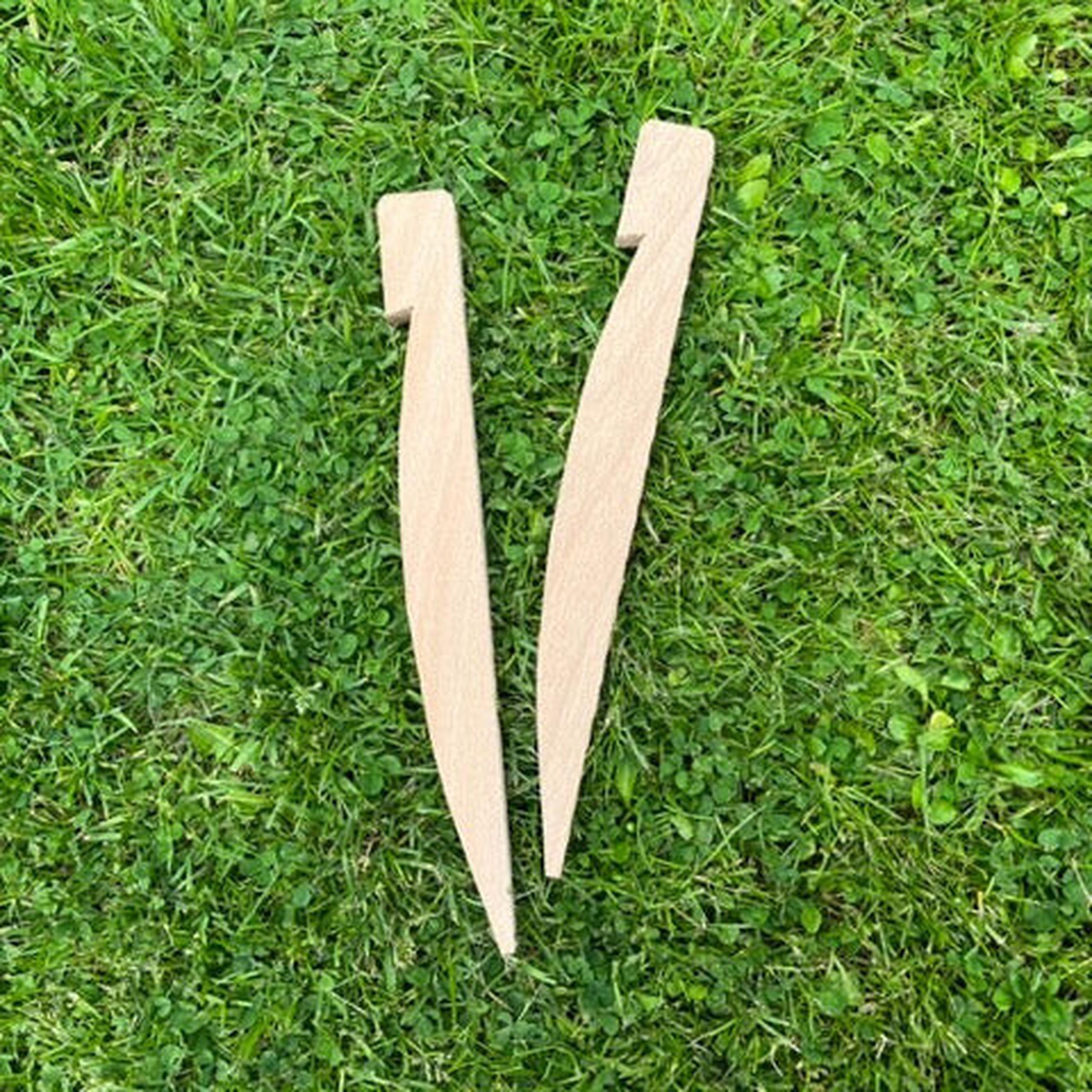 Premium Wooden Tent Pegs 12" / 30cm - Pk of 10 | Camping Accessories ...