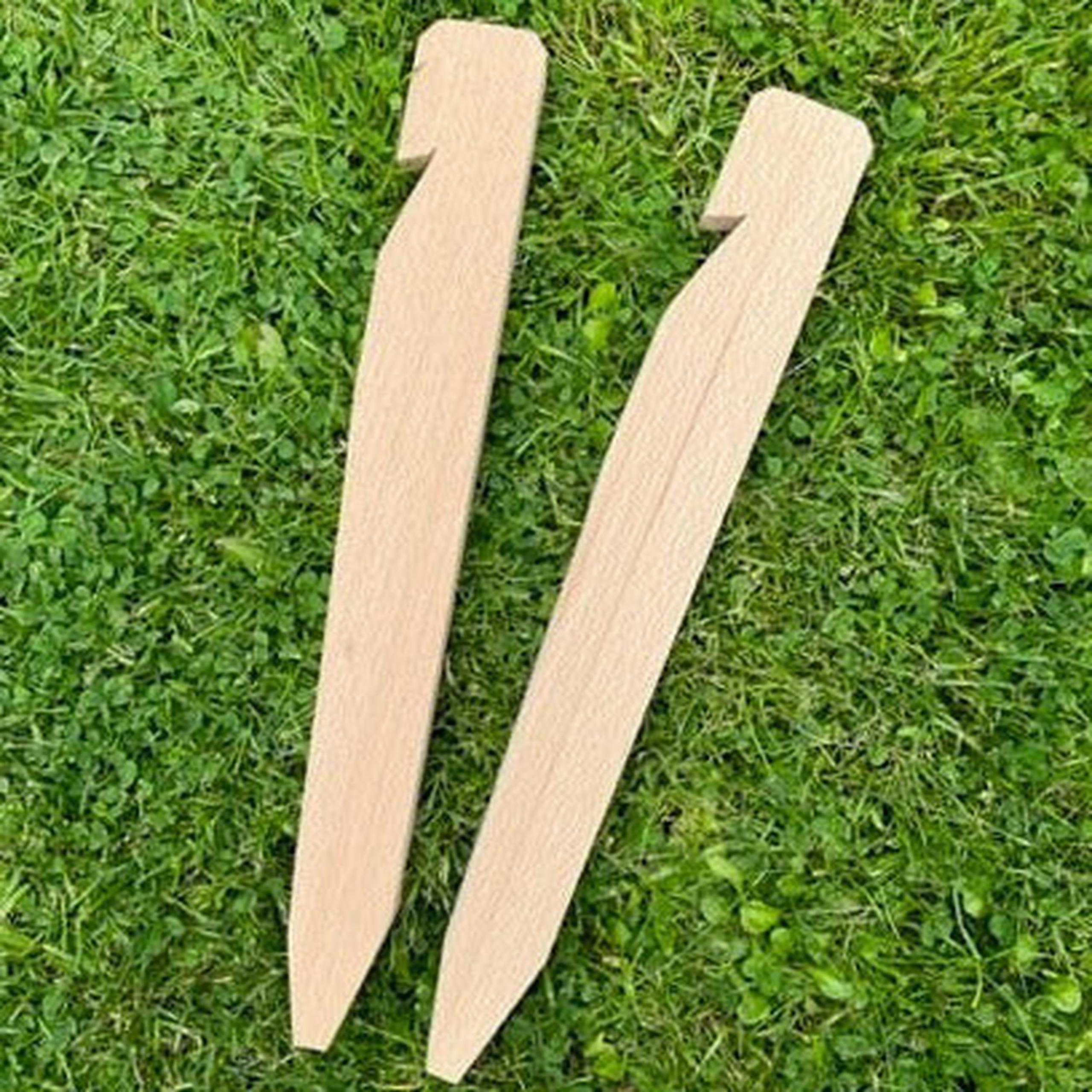 Premium Wooden Tent Pegs 15" / 38cm - Pk of 10 | Camping Accessories ...