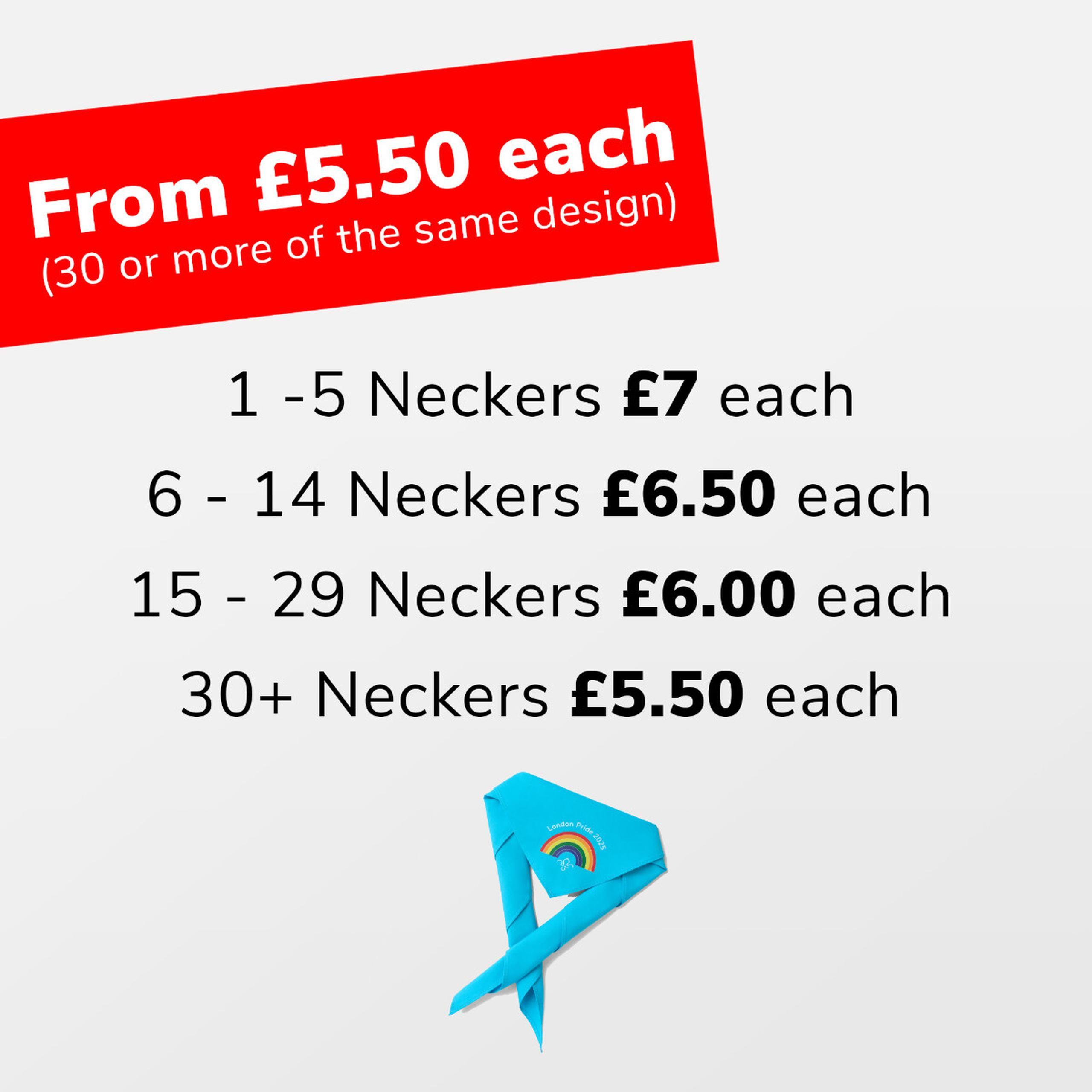 Scouts Personalised Custom Printed Scarves / Neckers | Scout Store