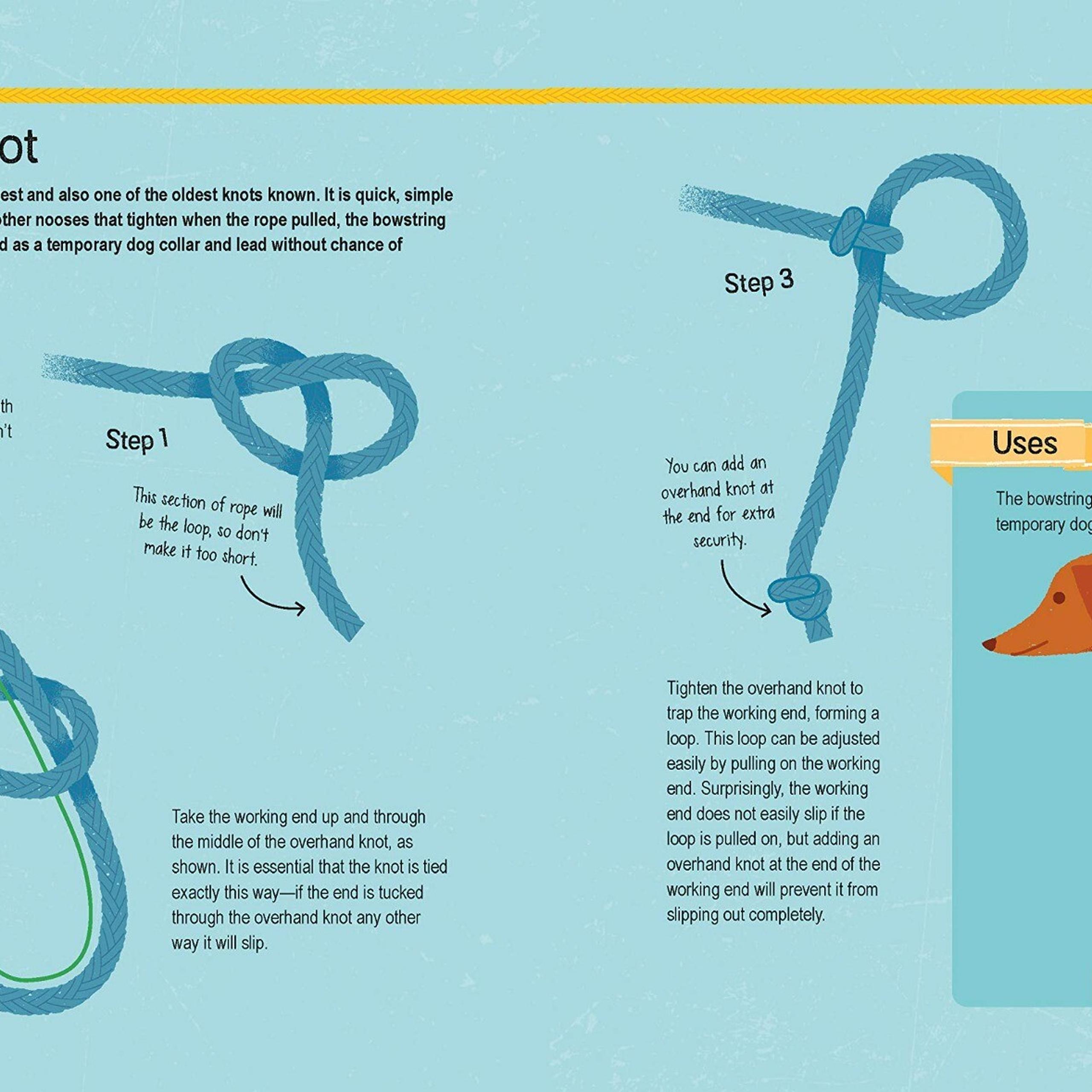 The Knots Handbook: Over 45 Easy-to-Learn, Practical Knots
