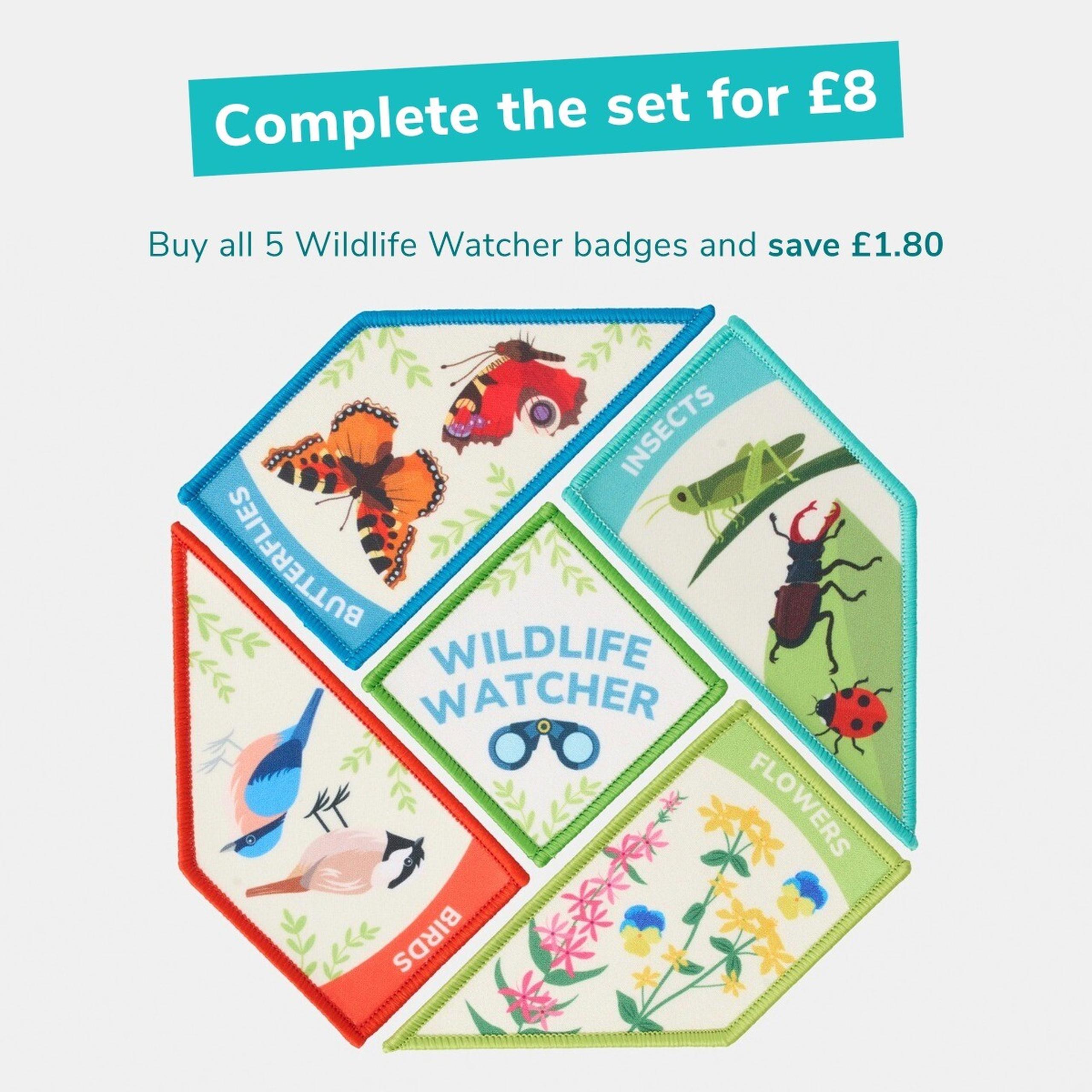 Birds Wildlife Watcher Blanket Badge