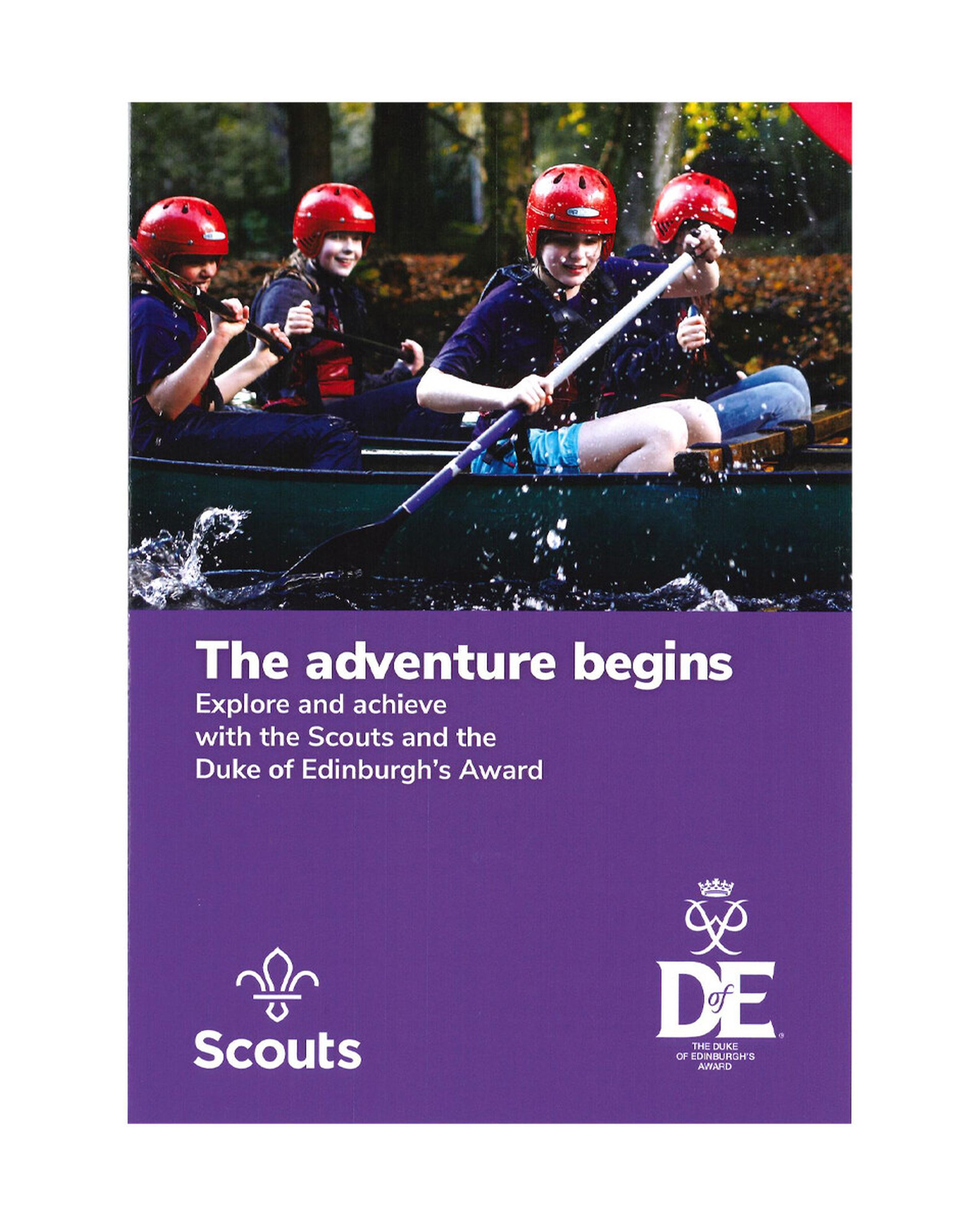 Scouting Purple Emergency Card