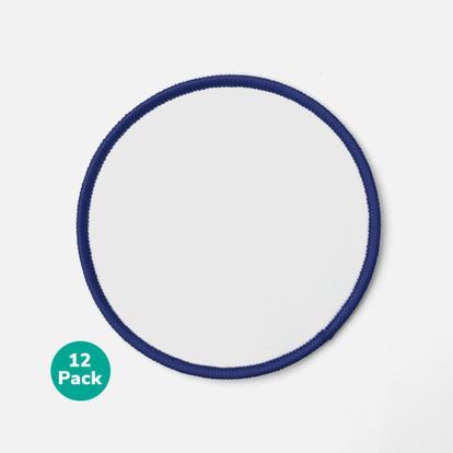 Create Your Own Badges | 8cm Blank Circle Badges - Pack of 12