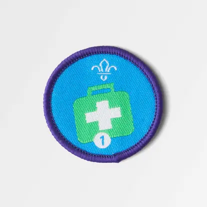 Emergency Aid Staged Activity Badge 1 | Scouts
