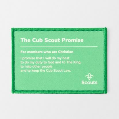 Cub Scouts Promise Badge - Christian | Scout Store