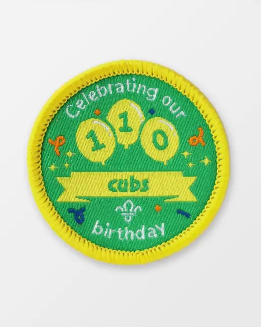 Beavers 40th Birthday Uniform Badge | Beaver Scouts | Scout Store