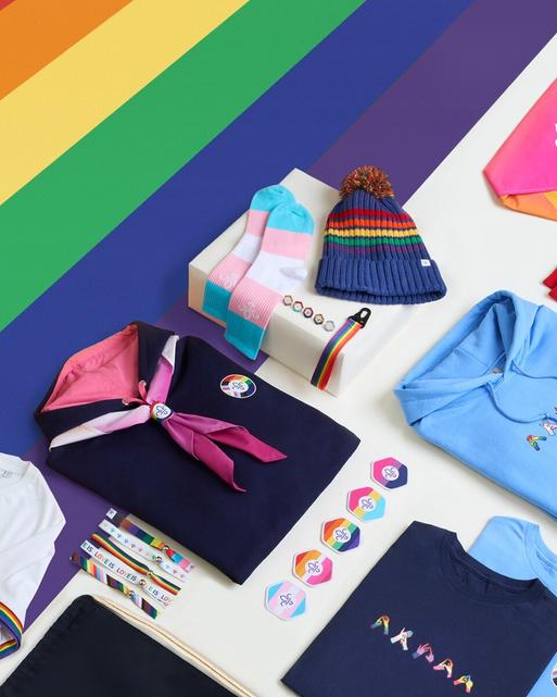 Scout Pride Trans Flag