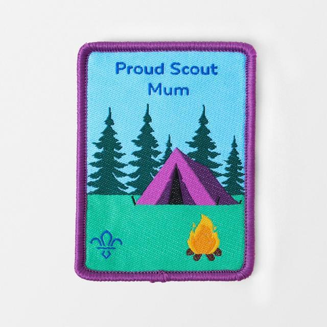Proud Scout Mum Blanket Badge | Scout Store
