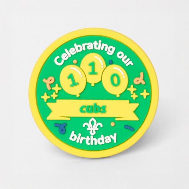 Cubs 110th Birthday Celebration Woggle