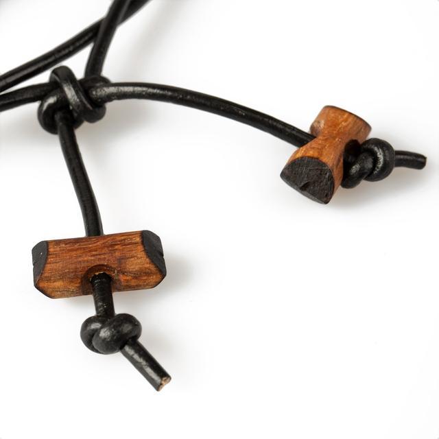 Gilwell Park Scouting Oak Wood Badge 2 Beads in Box