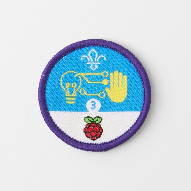 Digital Maker Stage 3 Badge (Raspberry Pi)