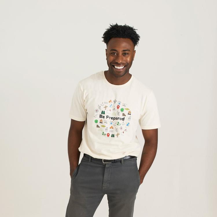 Scouts 100% Cotton T-Shirt | Be Prepared | Scout Store