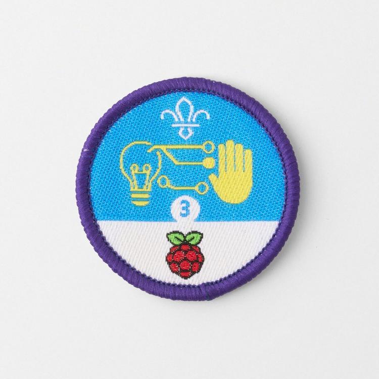 Digital Maker Stage 3 Badge (Raspberry Pi)