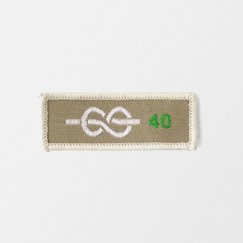 Chief Scout Length of Service Award | Cloth Badge | 40 Years