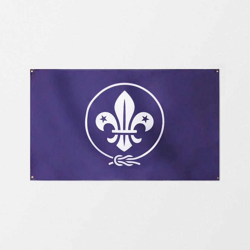 World Scouts Flag | 85cm x 147cm | Scouts Flags
