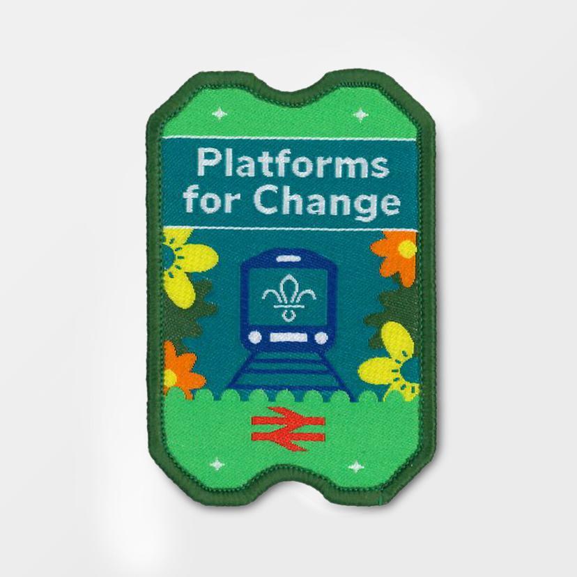 Platforms for Change Blanket Badge