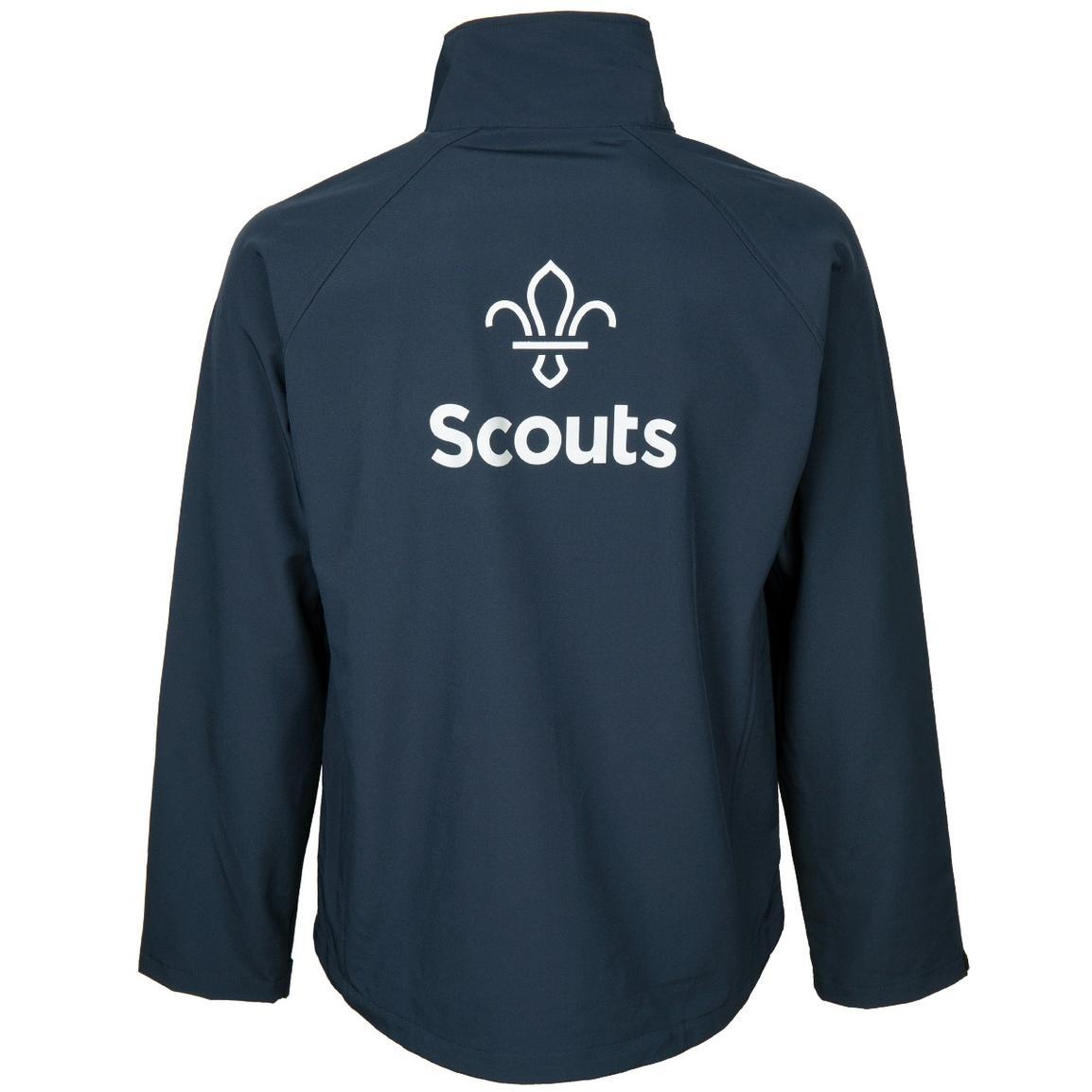 Scouts Fleur de Lis Soft Shell Jacket with Reflective Logo Scouts Sections