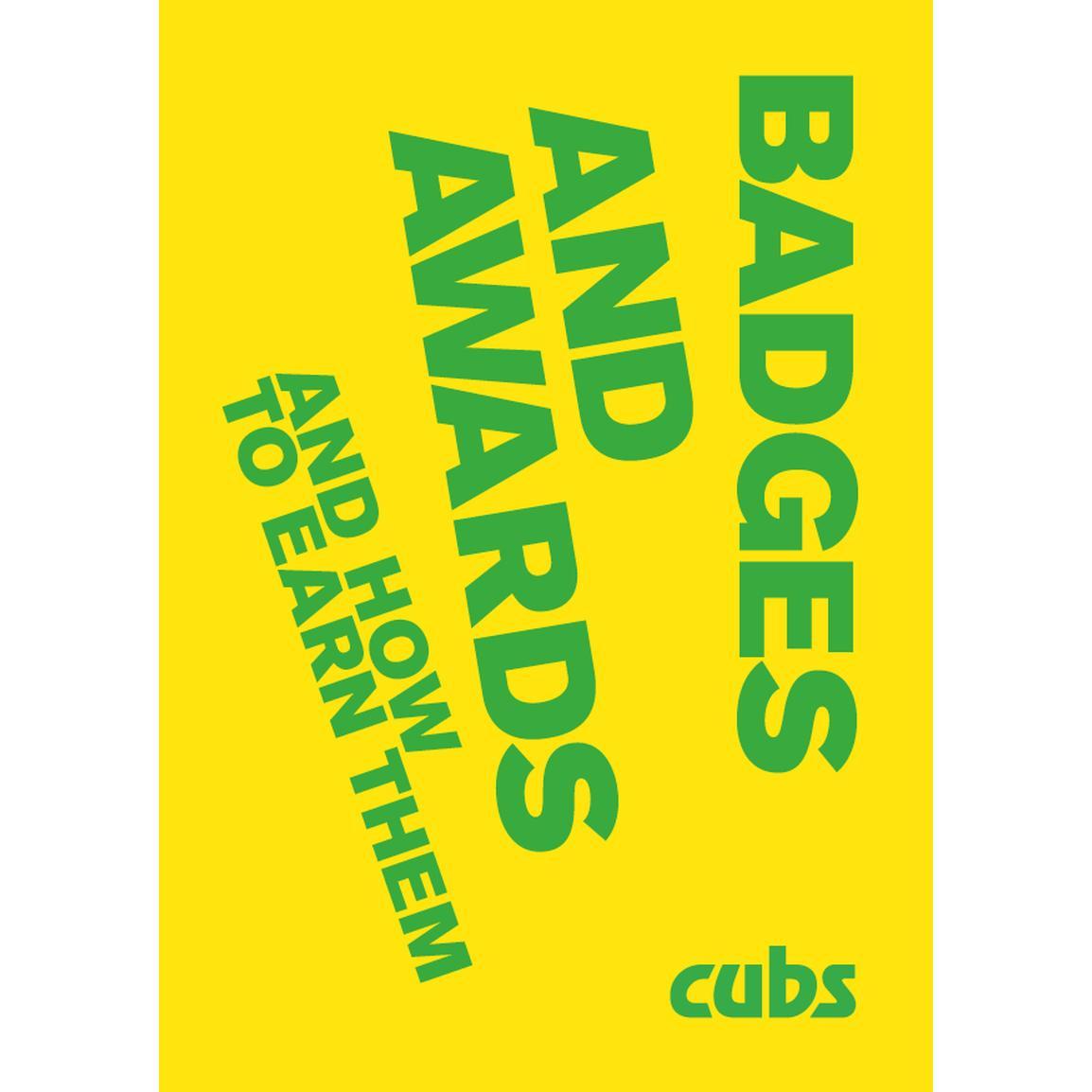 Cub Scouts Badges and Awards Book / Guide - A6 Full Colour Scouts Sections