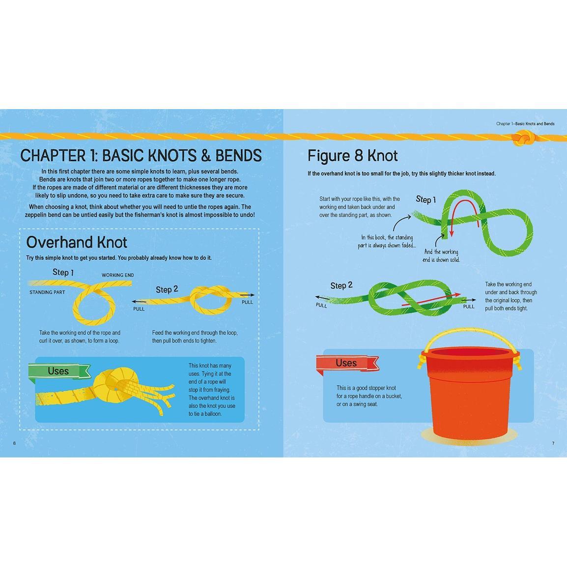 The Knots Handbook: Over 45 Easy-to-Learn, Practical Knots Gifts