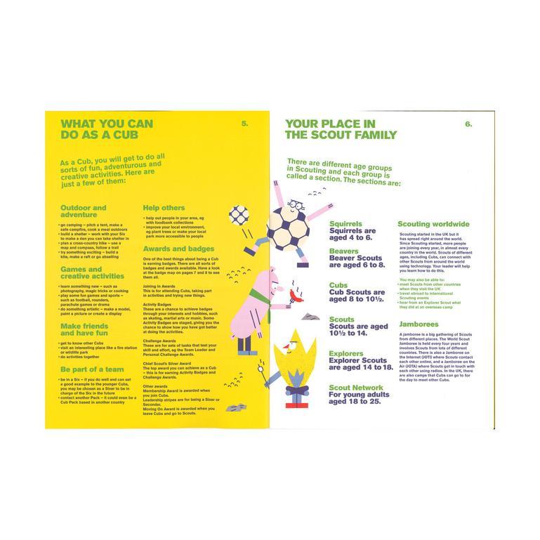 Cub Scout Log Book Scouts Sections